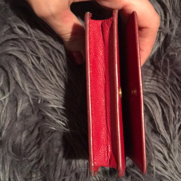 Yves Saint Laurent | Bags | Authentic Ysl Key Pouch In Smooth Leather ...